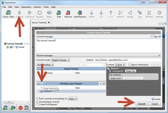 Servoy Tutorial Using Git Flow And Sourcetree