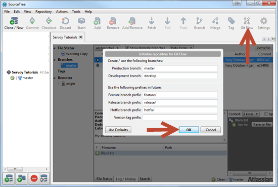 Servoy Tutorial Using Git Flow And Sourcetree