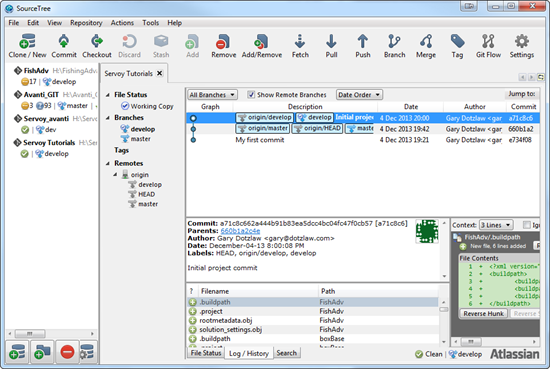 Servoy Tutorial Using Git Flow And Sourcetree